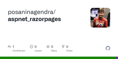 aspnet razorpages index cshtml cs at master · posaninagendra aspnet