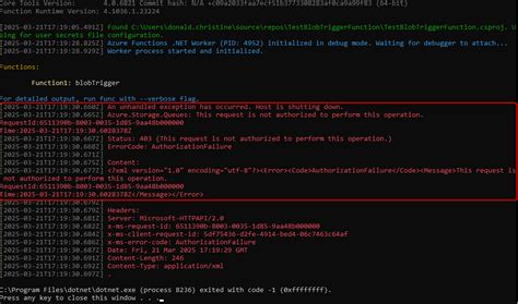 Function App Cannot Start Blob Trigger Microsoft Qanda