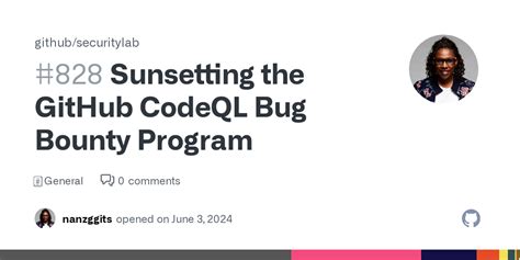 Sunsetting The Github Codeql Bug Bounty Program · Github Securitylab