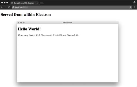How To Use Electron As A Local Server Fabio Franchino