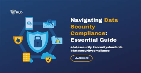 Navigating Data Security Compliance Essential Guide Bigid
