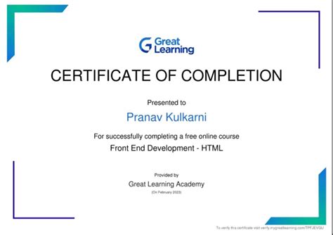 Pranav Kulkarni On Linkedin Learning Development Html Connections Frontend