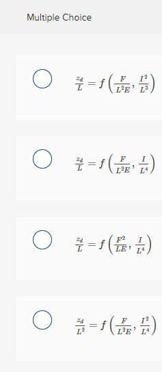 Solved Beam Is Zd Use Dimensional Analysis To Identify A Chegg Com