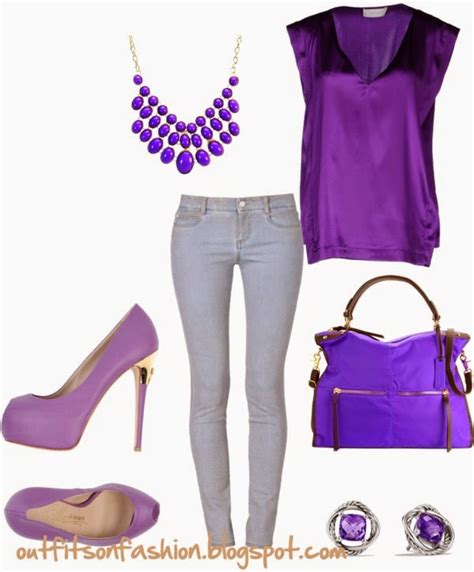 Outfits On Fashion Casual And Sexy Purple Outfit