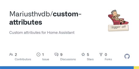 Github Mariusthvdbcustom Attributes Custom Attributes For Home