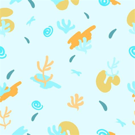 Premium Vector Blue Abstraction Pattern