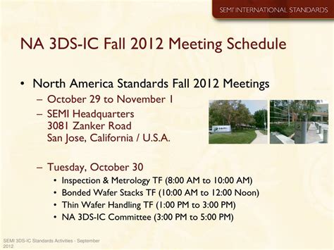 Ppt Semi 3ds Ic Standards Activities Three Dimensional Stacked