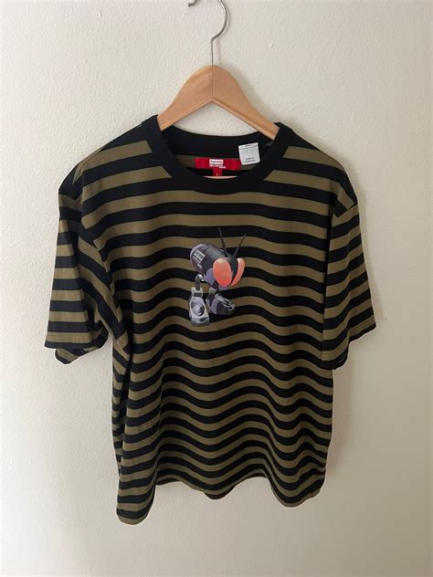 Comme Des Garcons × Junya Watanabe × Supreme Bug Sex Stripe S S Top Grailed