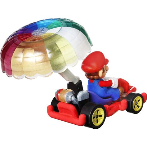 Mattel Hot Wheels Mario Kart Cars With Anemoper Mario In Pipe Frame