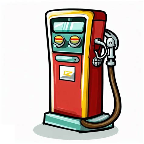 ガスポンプのイラストダウンロード
