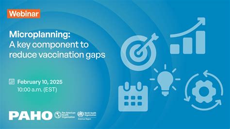 Webinar Microplanning A Key Component To Reduce Vaccination Gaps Paho Who Pan American