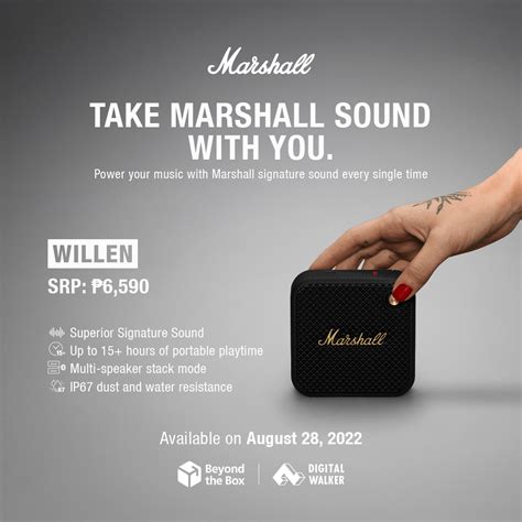 Marshall Willen Is Now Available At Digital Walker And Beyond The Box Techbroll