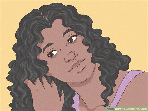3 Ways To Create Pin Curls Wikihow