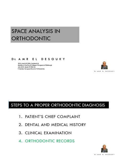Orthodontic Space Analysis Pdf Tooth Orthodontics