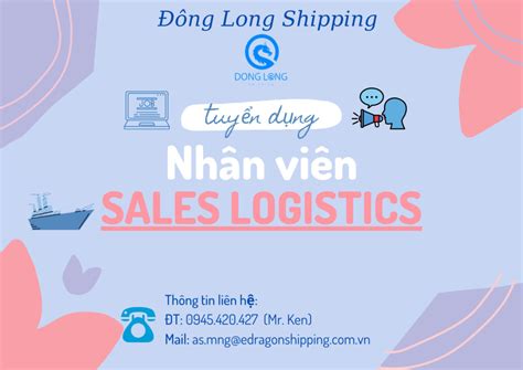 Tuyển Dụng Thực Tập Sinh Sales Logistics Dong Long Shipping