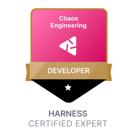 Harness Certified Chaos Engineering Developer Credly