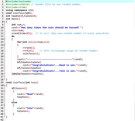 Coin Toss Computers And Programming