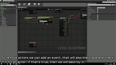 Ue4 Line Trace Under Mouse Cursor Youtube