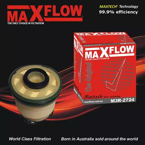 Fuel Filter For Ford Ranger Px Turbo Diesel 22l P4at 32l P5at Maxflow