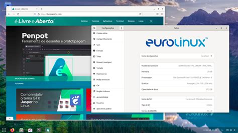 Eurolinux Desktop é Uma Distro Baseada No Rhel Com Vantagens Corporativas