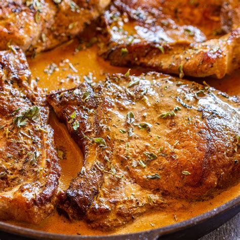 Cast Iron Skillet Pork Chops Recipe Cart