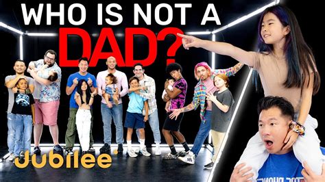 6 Dads Vs 1 Fake Odd One Out Youtube
