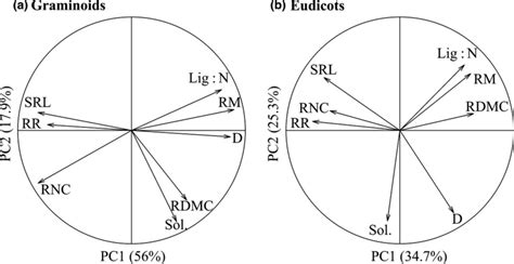 Principal Component Analysis Of Eight Fine Root Traits In A 31