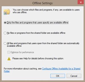Windows Offline Files Problems And Solutions