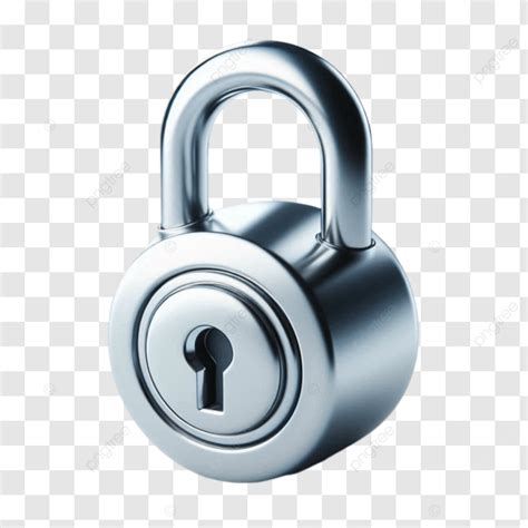 3d Padlock Lock Security Safety Encryption Protection Privacy Concept