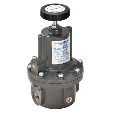 Type 7000 High Flow Precision Air Pressure Regulator Controlair