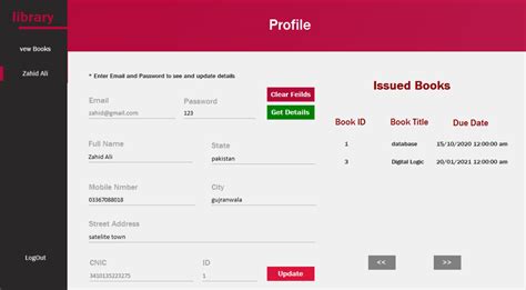 Github Zahidalidev Library Management System Library Management Developed In Asp Net A
