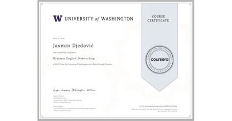 Successfully Completed Course 1 Of 5 In The Business English