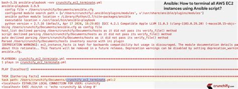 Ansible How To Terminate All Aws Ec2 Instances Using Ansible Script • Crunchify