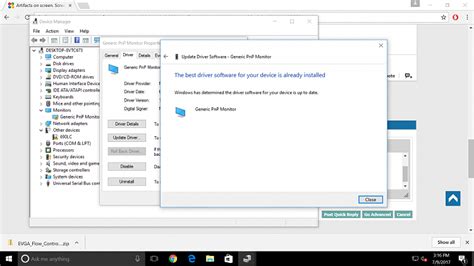 Artifacts On Screen Screen Goes Black Solved Windows 10 Forums