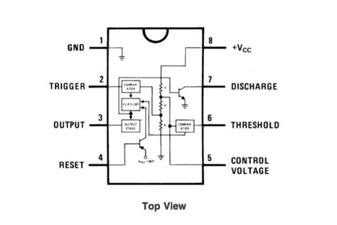 555 timer in different modes of operation with circuit diagram