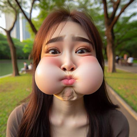 Ai Asian Woman Puffy Cheeks 7 By Dachgum On Deviantart