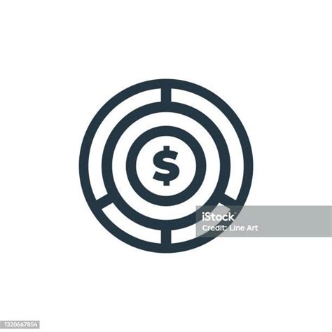 경제 개념에서 분석 아이콘 벡터 분석 편집 가능한 스트로크의 얇은 선 그림입니다 웹 및 모바일 앱 로고 인쇄 미디어에 사용하기 위한 선형 기호 분석 개발에 대한 스톡 벡터