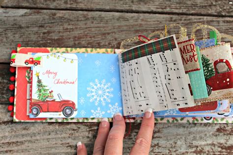 Merry Christmas Junk Journal Caravan Sonnet