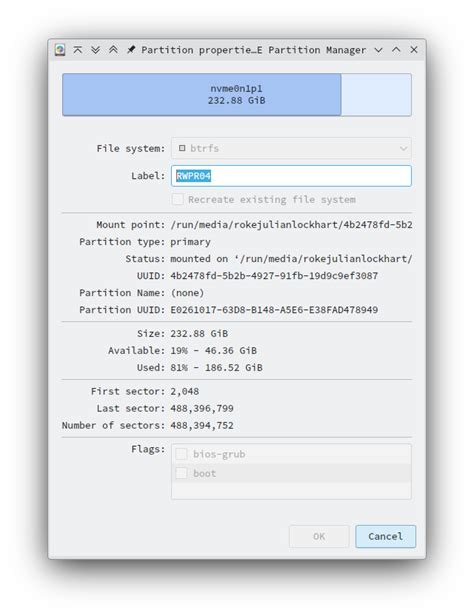How To Rename Label A Drive Partition Help KDE Discuss