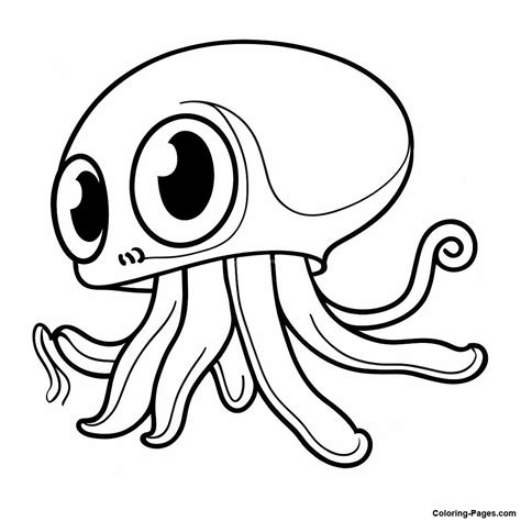 Splatoon Squid Form Coloring Page Coloring