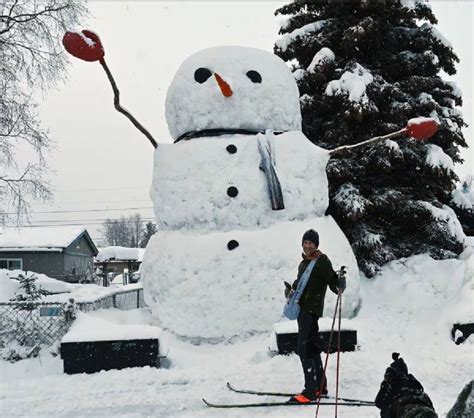 Frank Shines On Linkedin Snowzilla Making The Average Snowman Look Like A Snowflake This What