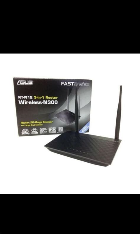 Asus Wifi Modem Router Dsl N12e Seehere Computers And Tech Parts And Accessories Other