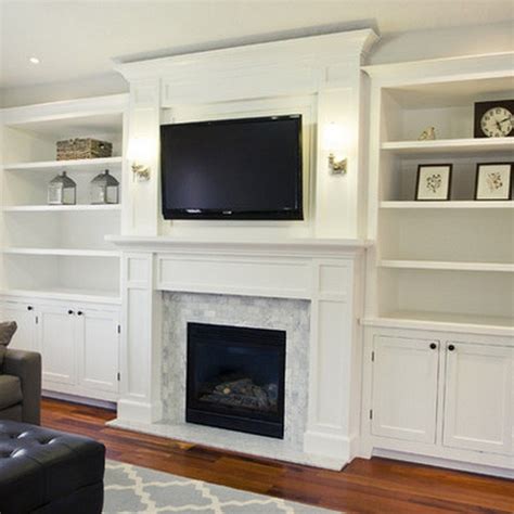 Awesome Built In Cabinets Around Fireplace Design Ideas 35 Decomagz