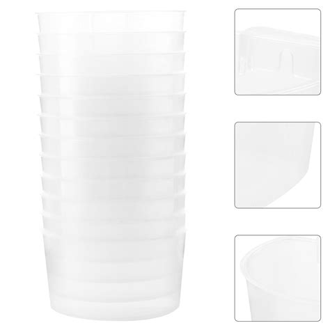 Worgeous 12pcs Bird Feeder Plastic Bird Food Box Pigeon Feeder Box