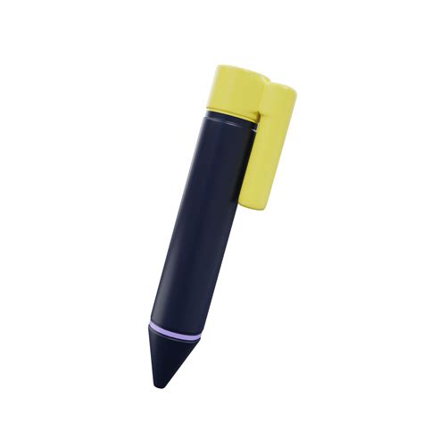 3d Rendering Pen Illustration Object 19979236 Png