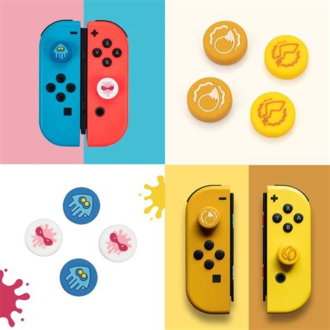 For Nintendos Switch Ns Joy Con Controller Pro Silicone Analog Thumb