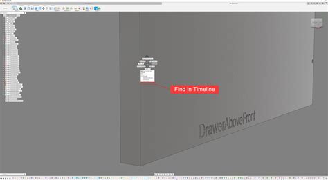 Solved Find Feature In Timeline Autodesk Community