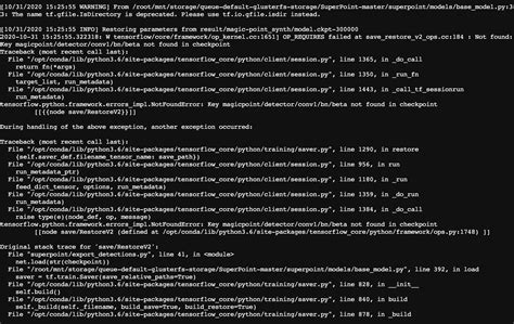 Train Superpoint · Issue 174 · Rpautrat Superpoint · Github