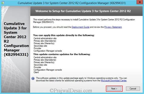 Cumulative Update 3 For System Center 2012 R2 Configuration Manager