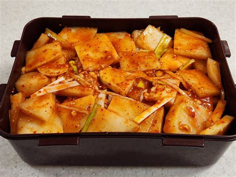 물러지지않는 설렁탕집 석박지 섞박지 깍두기 무김치 만들기